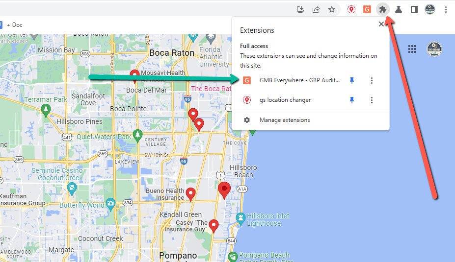 Problem with GMB Everywhere Chrome Extension. I have installed the extension, however, my ...