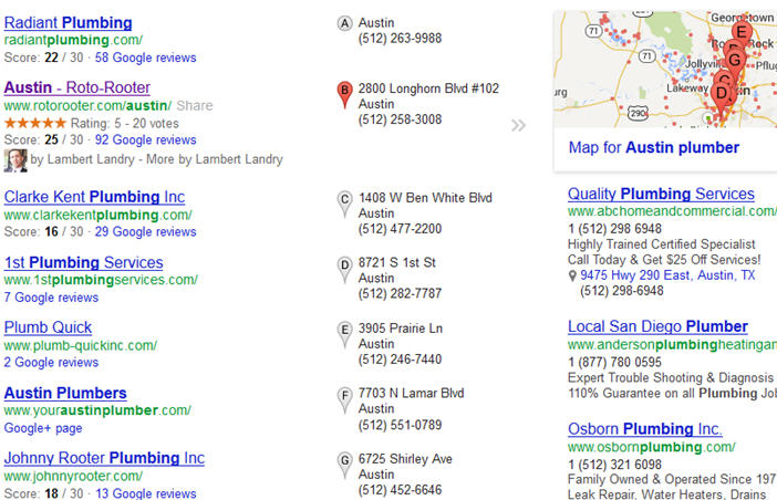 Minor Google Local Update & Some Googlicious Observations | Google ...