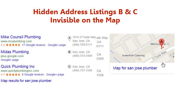 Service Area Businesses with Hidden Address Missing from Google Search ...