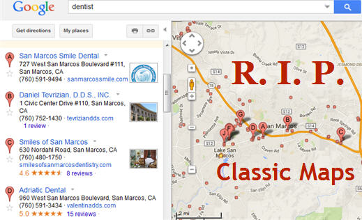 R.I.P. Google Classic Maps - But Here's a Hack that Still Works ...