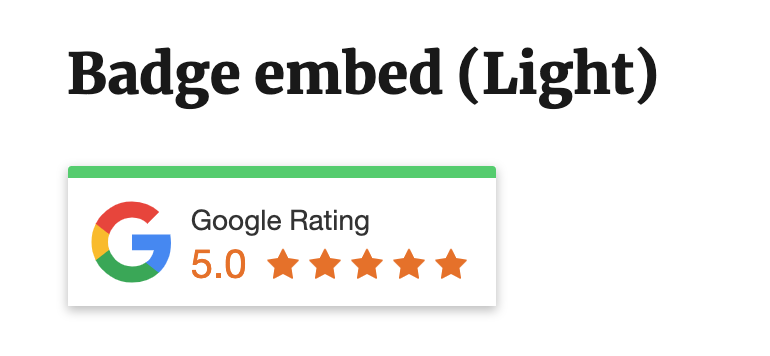 Can We Put a "Top Rated on Google" Badge on a Website? | Local Search ...