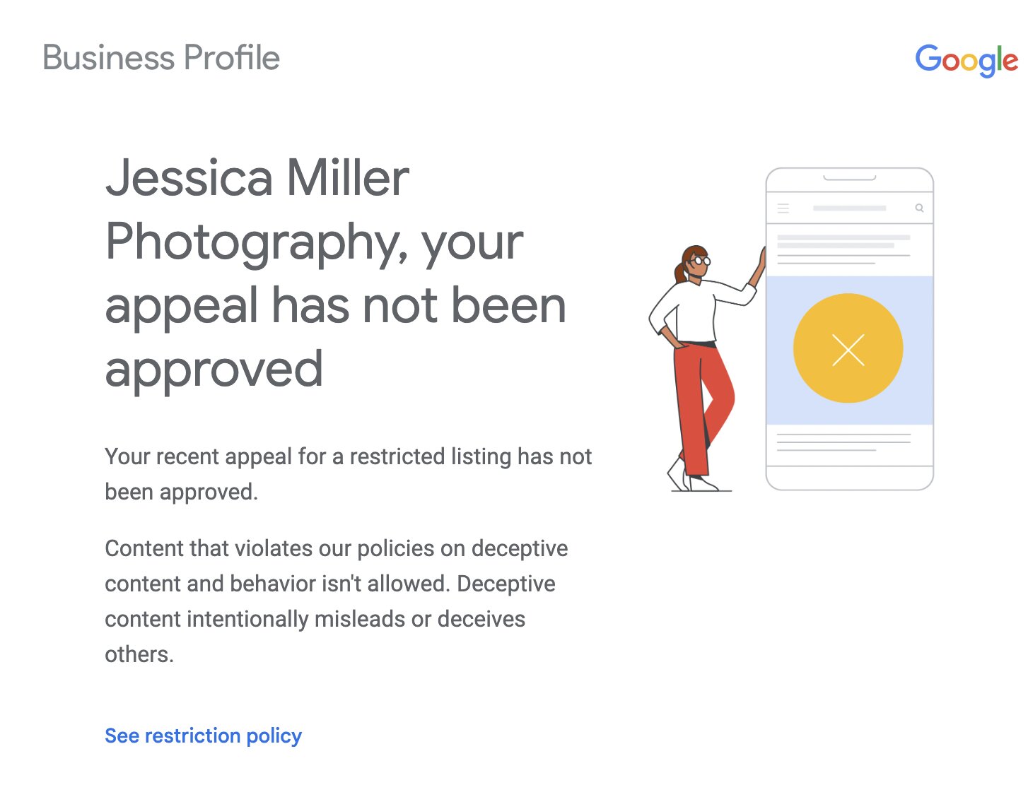 Google Business Profile Disabled - What to Do When Your Business ...