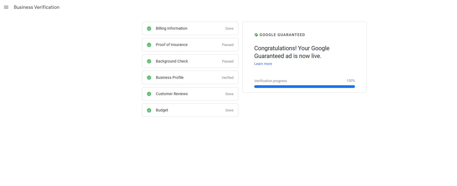 LSA Ads Not Showing Impressions Despite Active Status – Any Solutions? | Paid Search and Local ...