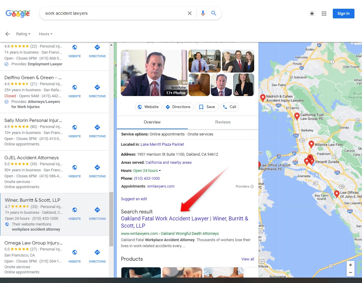 search results in knowledge panel | Google Business Profile (GBP) & Google Maps | Local Search Forum