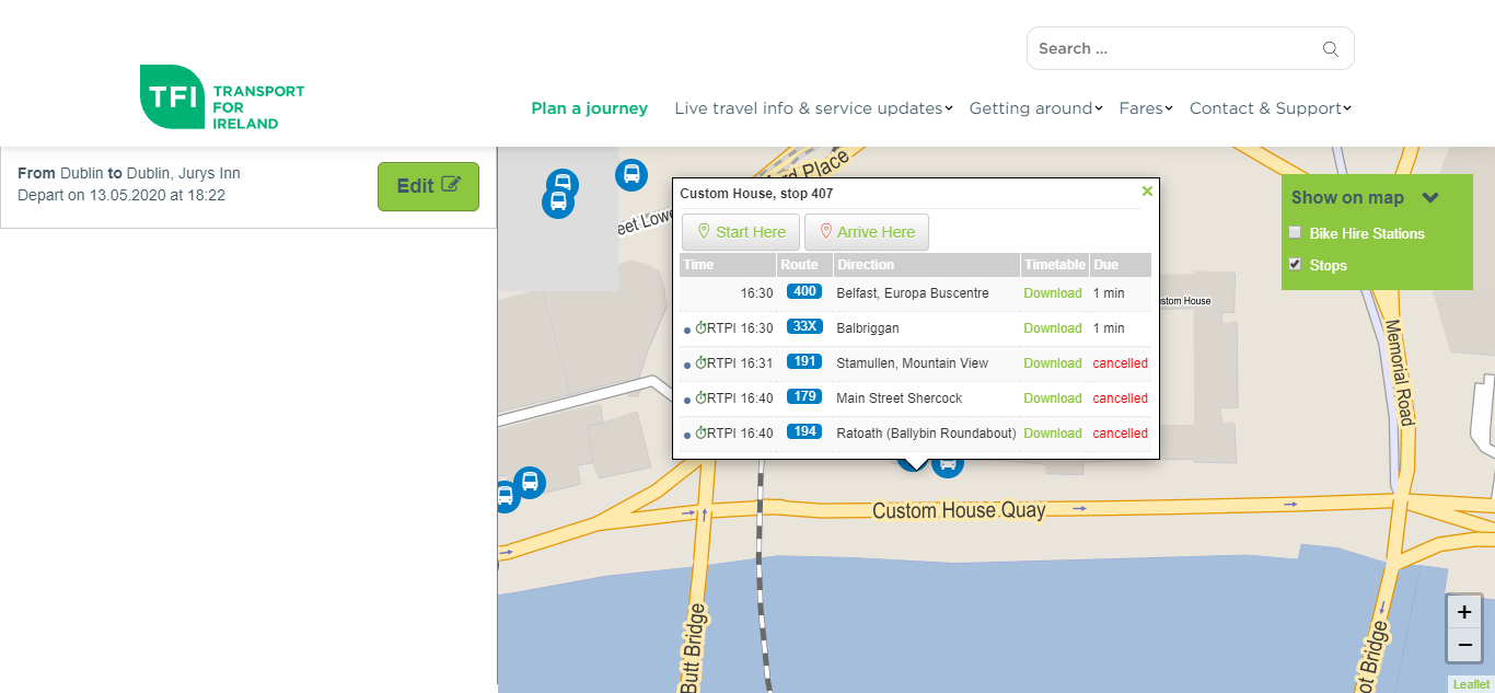 Bus Stop Names Update | NAP, Categories, Dashboard Data | Local Search ...